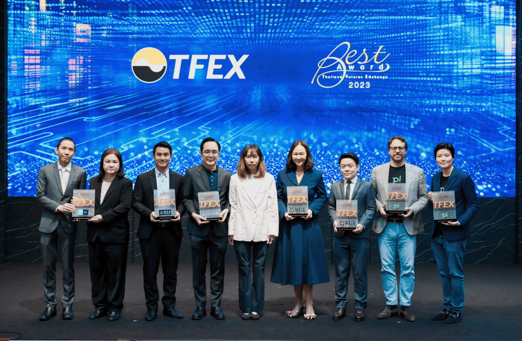 MTSGF, PI, KGI, YUANTA และ KTX คว้ารางวัล TFEX Best Award ประจำปี 2023 ...