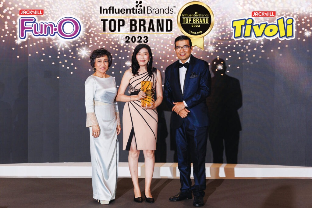 ฟันโอ-ทิวลี่ คว้ารางวัล “2023 Top Influential Brands Award” สุดยอด ...