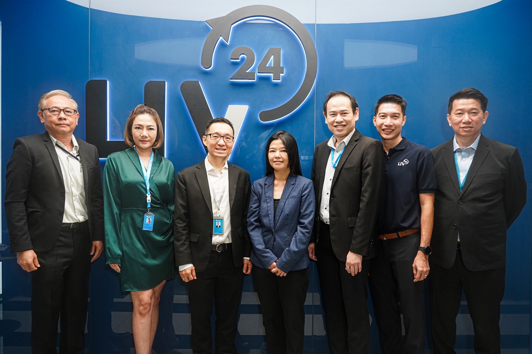 LIV-24 ต้อนรับทีมผู้บริหารกรุงไทยเยี่ยมชมเทคโนโลยีความปลอดภัยอัจฉริยะของศูนย์ Command Centre ...