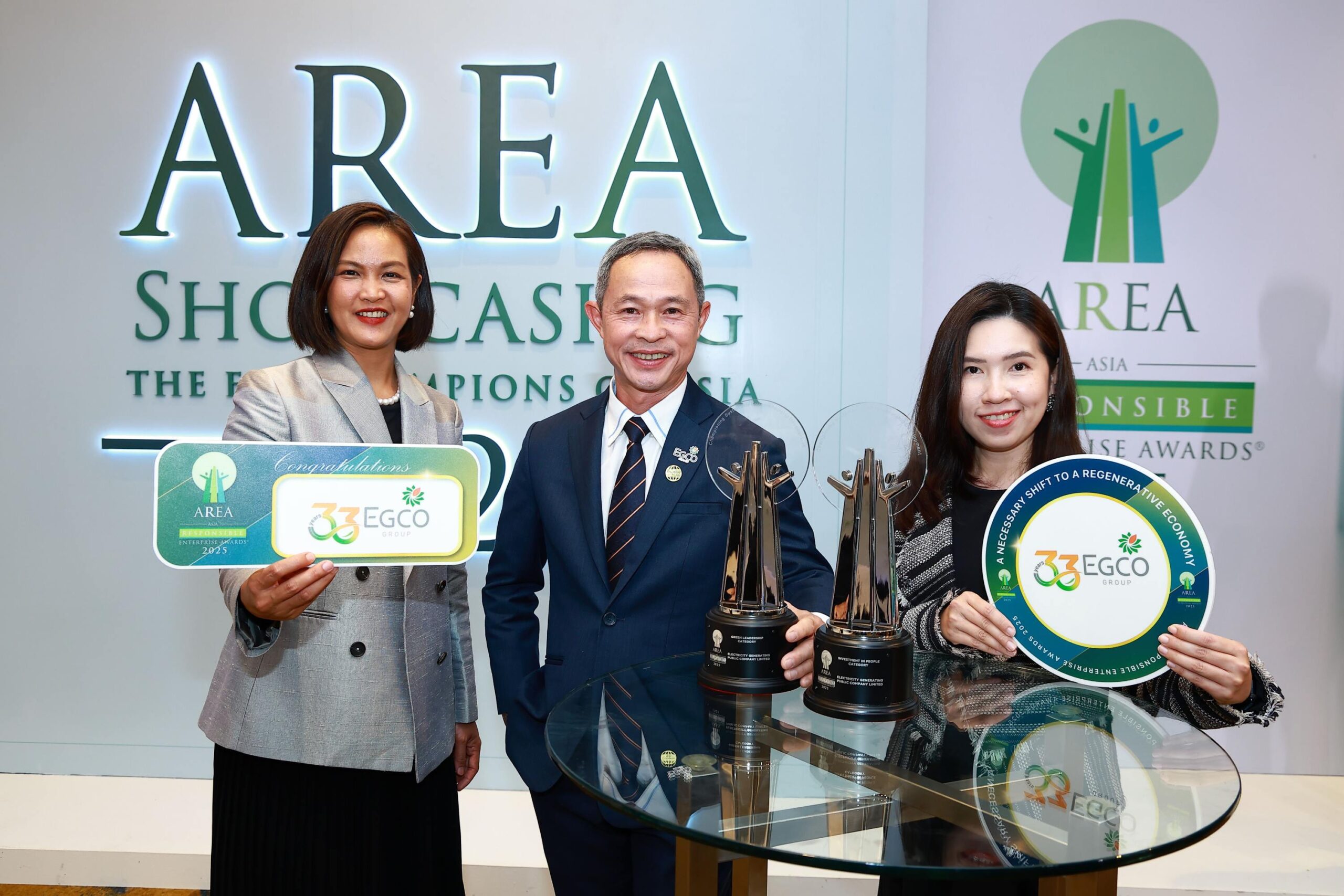 EGCO Group คว้า 2 รางวัลด้านความยั่งยืนจากเวที AREA 2025 ต่อเนื่องเป็นครั้งที่ 4 - Green Life ...